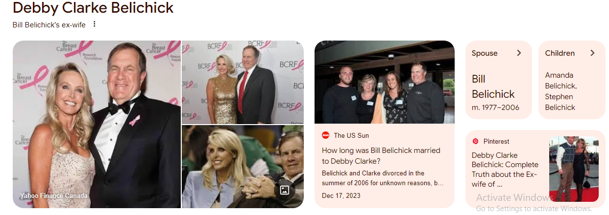 Debby Clarke Belichick: Everything To Know Bill Belichick Wife |NY Heading